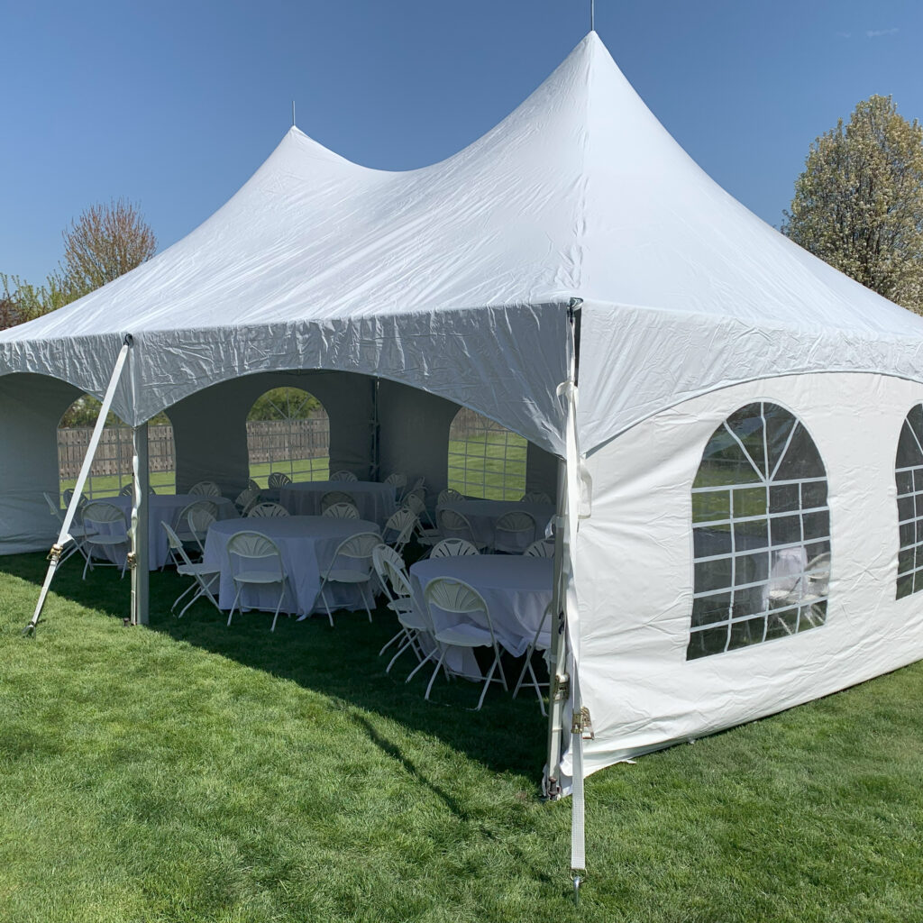 20x30 Frame Tent for Rent - Party and Event Tent for Rent