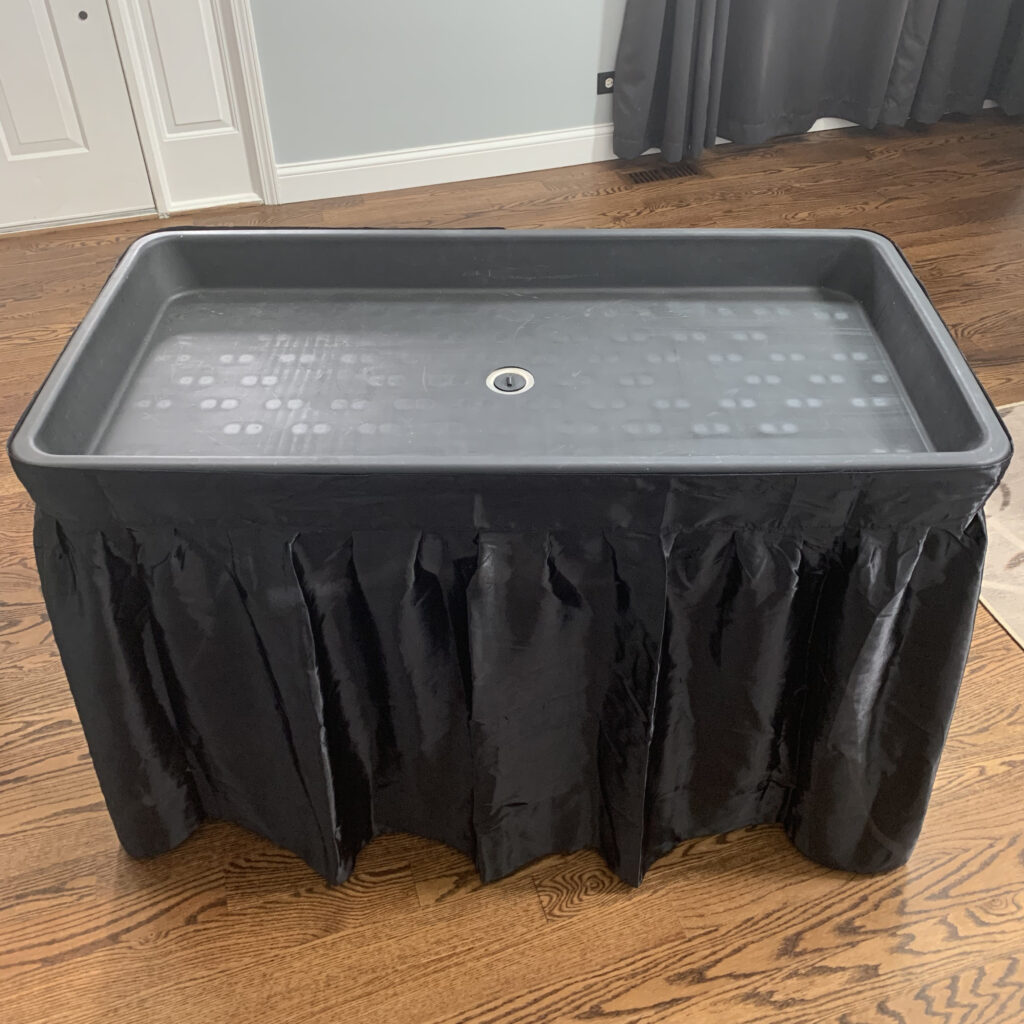 Fill and Chill Table - Beverage Cooler Table for Rent