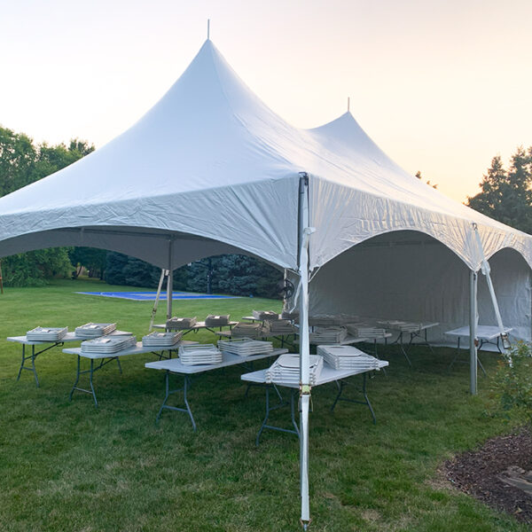 75 Person Graduation Party Package - 20x30 High Peak Tent