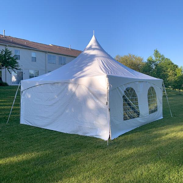 20x20 Heated Tent for Rent - Heated Tent for 50 Guests